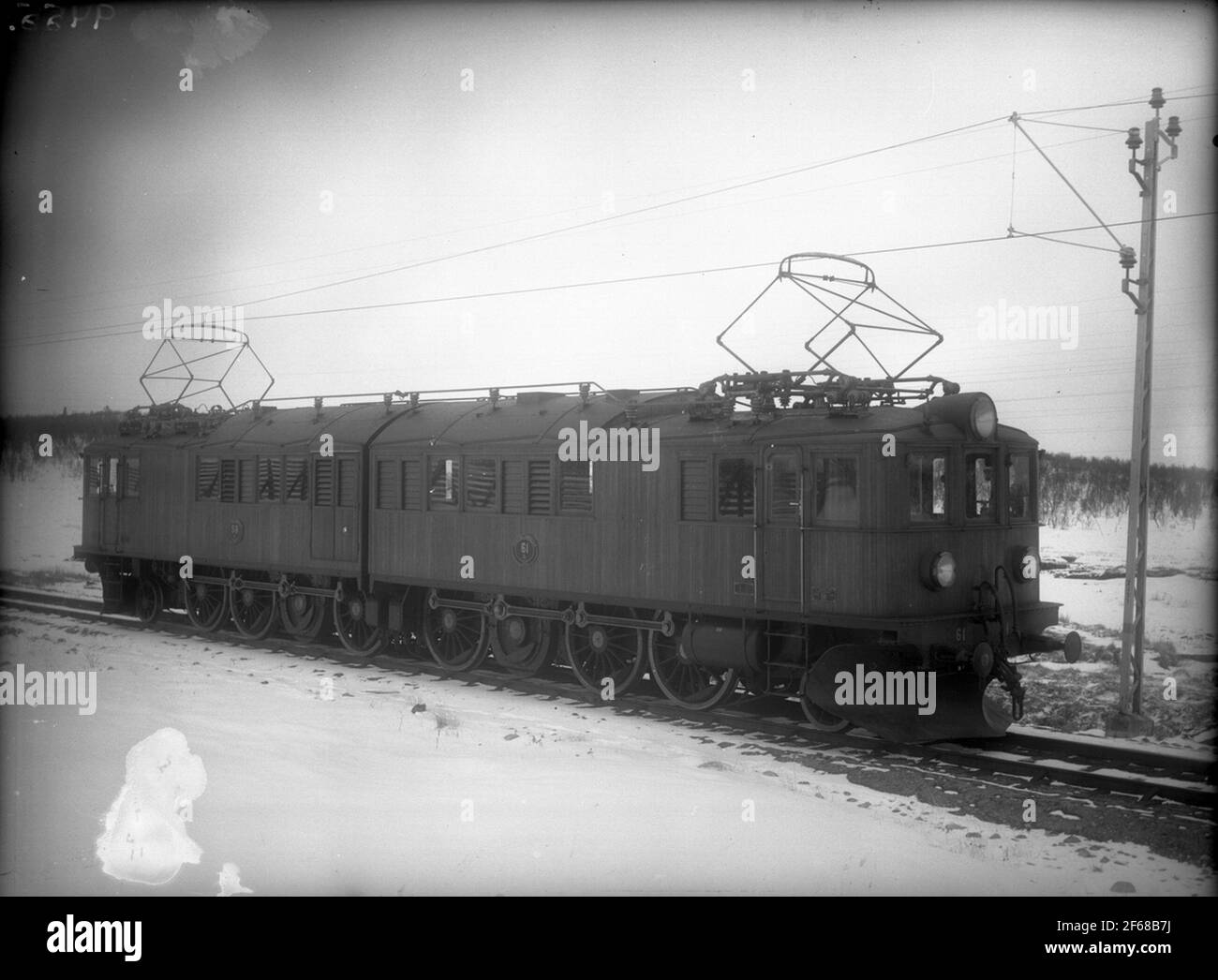 State Railways, SJ OE 58-61. In service at Malmbanan Luleå-Narvik. The ...