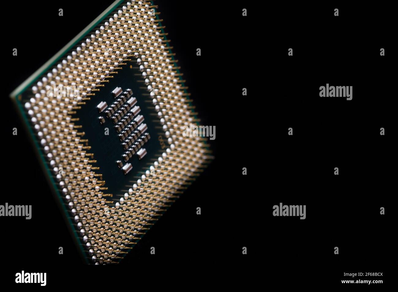 Circuit board of a processor for laptop computer Stock Photo - Alamy