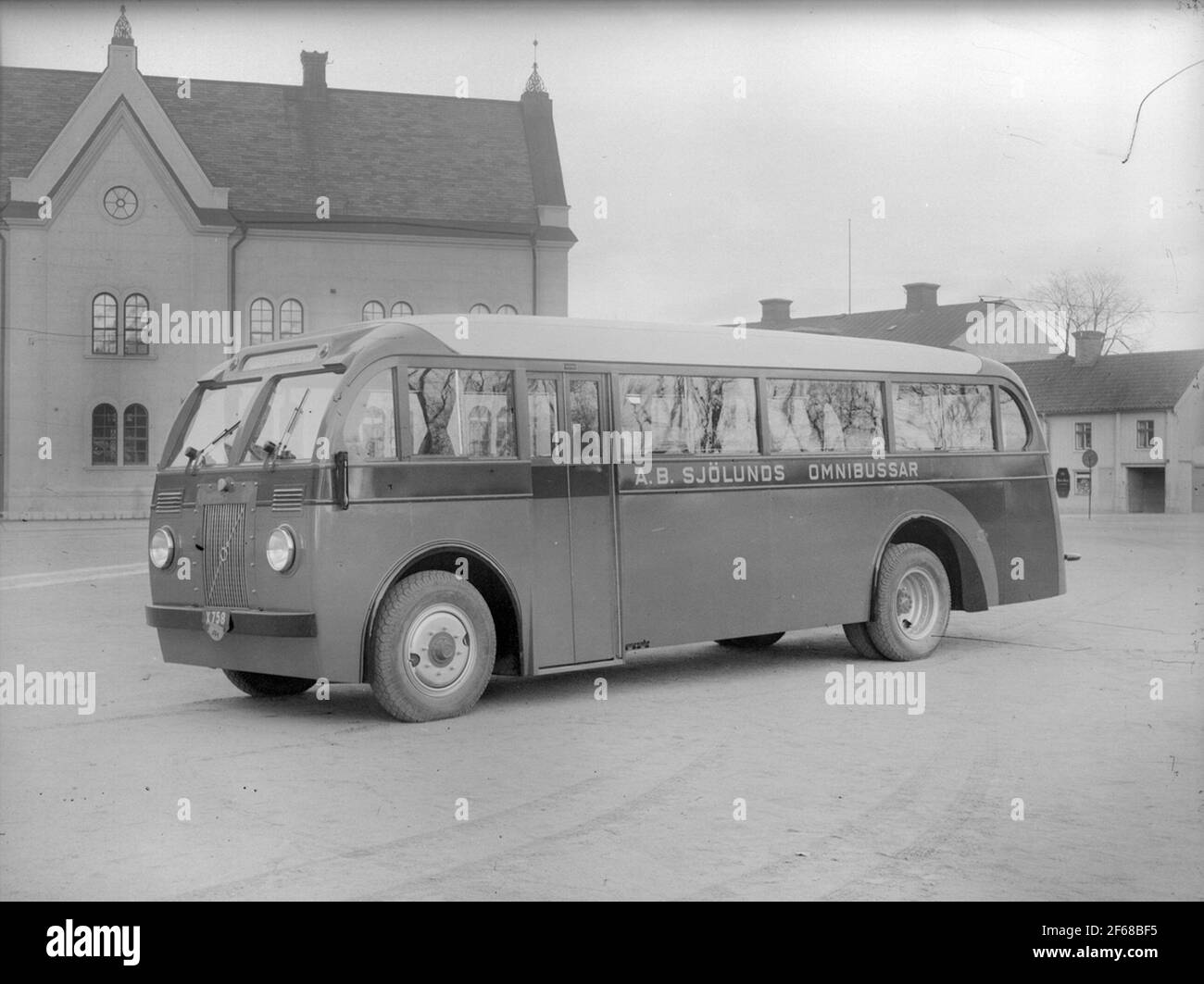 Volvo bus for Sjölunds Omnibus in Gävle. AB The Swedish railway ...