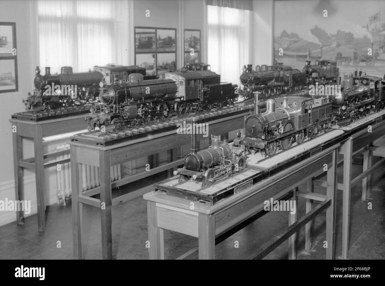 Local model hall, railway museum Stock Photo - Alamy