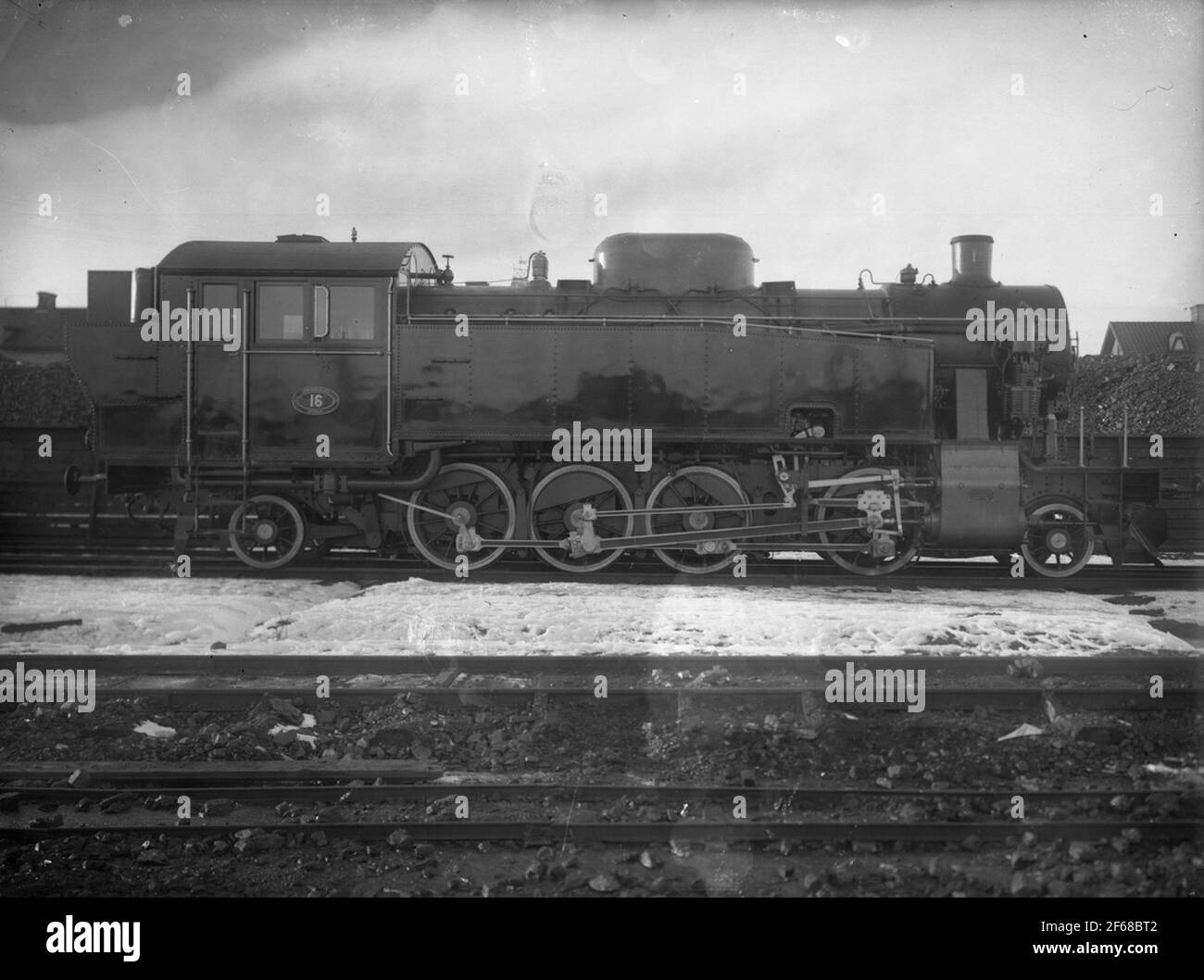 NBJ Lok 16. The locomotive was manufactured in 1928 by Nohab ...