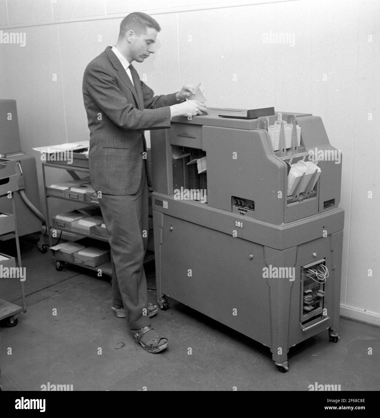 Computer Punch Card Reader