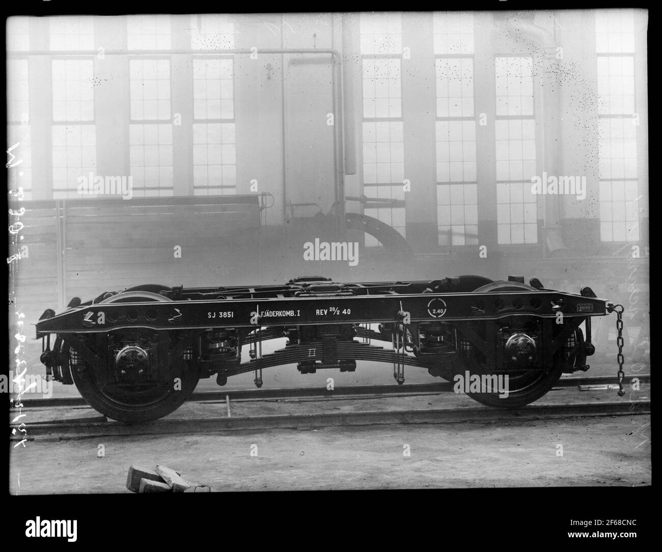 State Railways, SJ Cap Carriage Boggi Model 39, by Nydqvist & Holm AB's ...