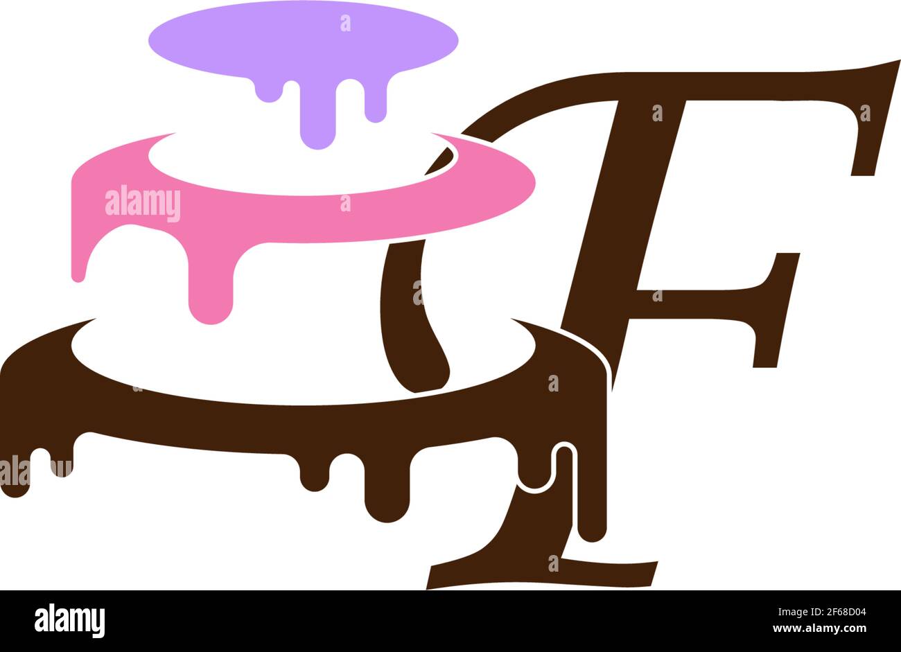 Glitter icing Stock Vector Images - Alamy