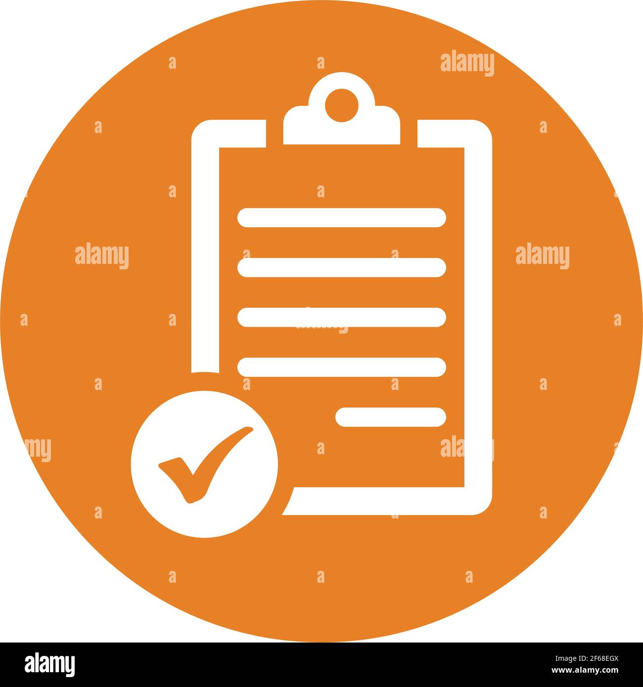 Check list outline Stock Vector Images - Alamy