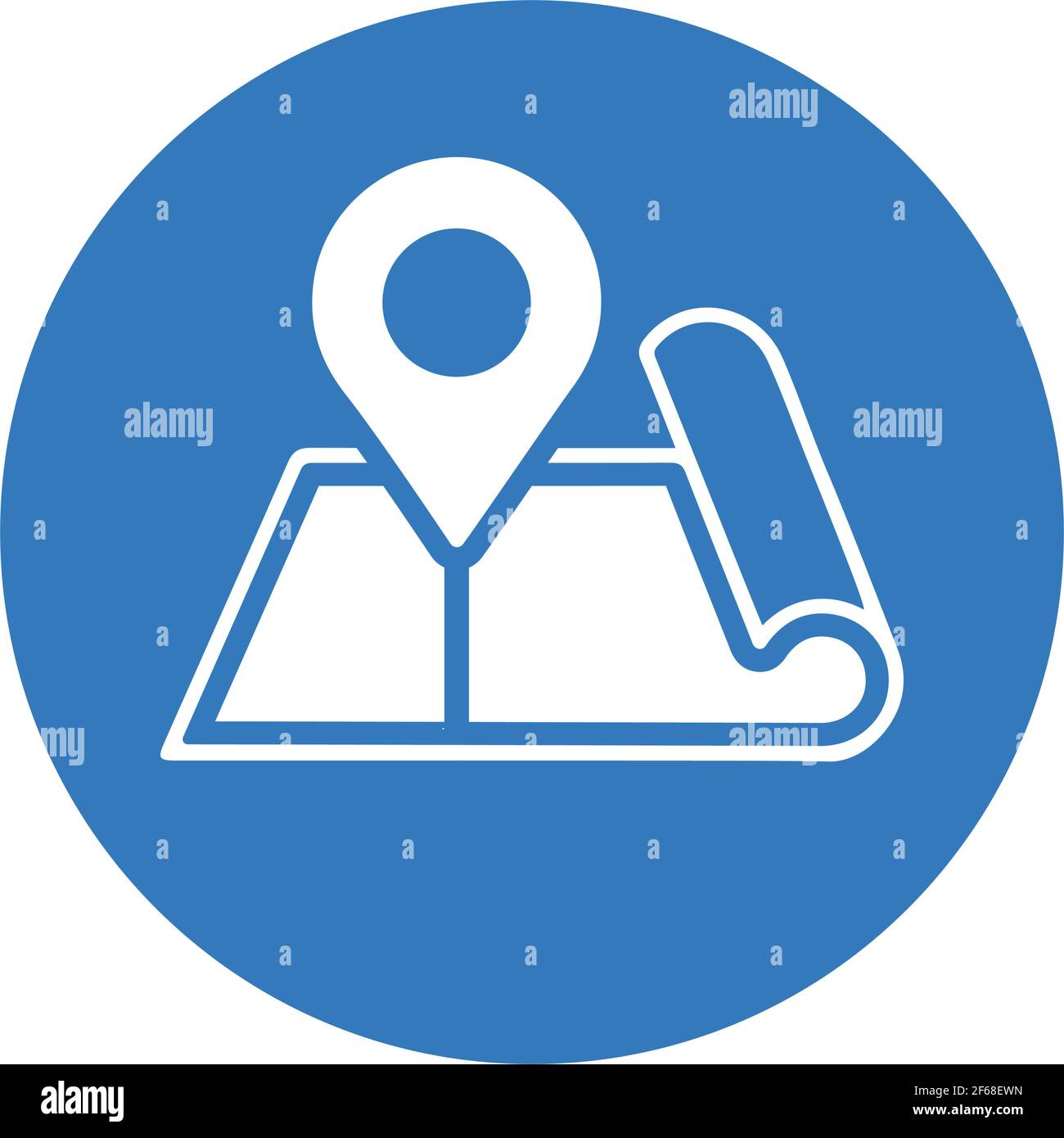 Navigation map, location icon - Perfect for use in designing and ...