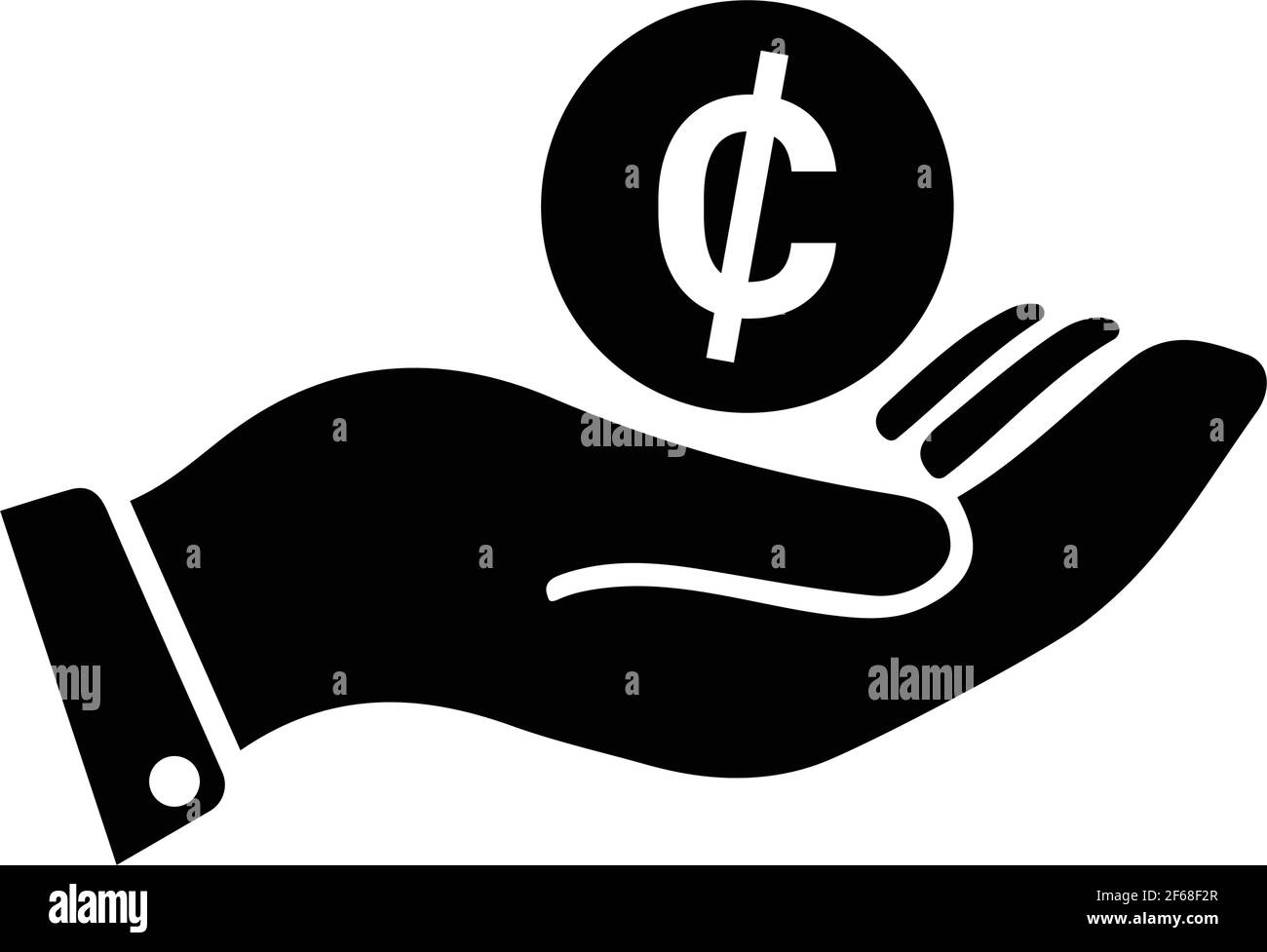 Cent penny currency symbol icon hi-res stock photography and images - Alamy