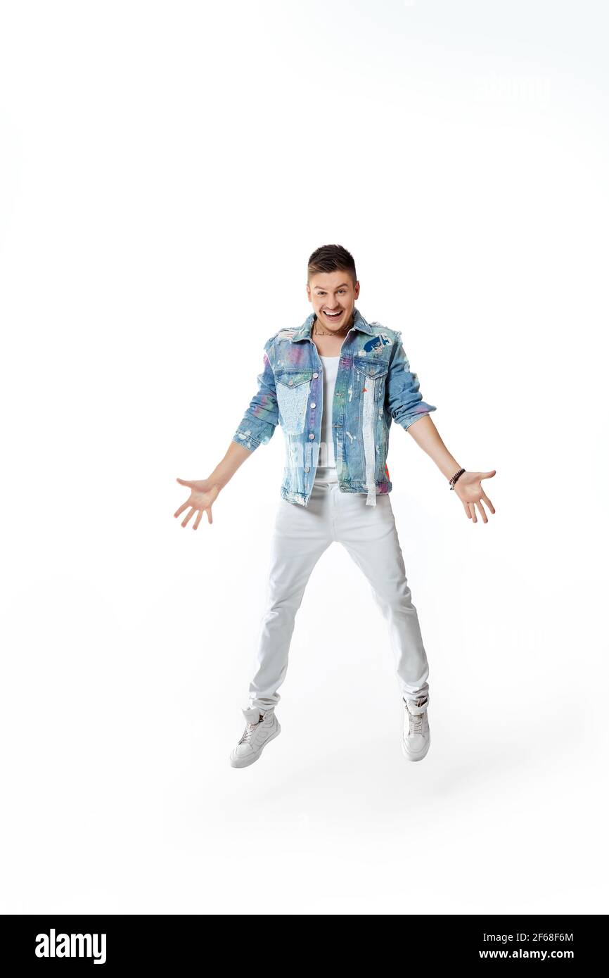 Funny jeans model hi-res stock photography and images - Alamy