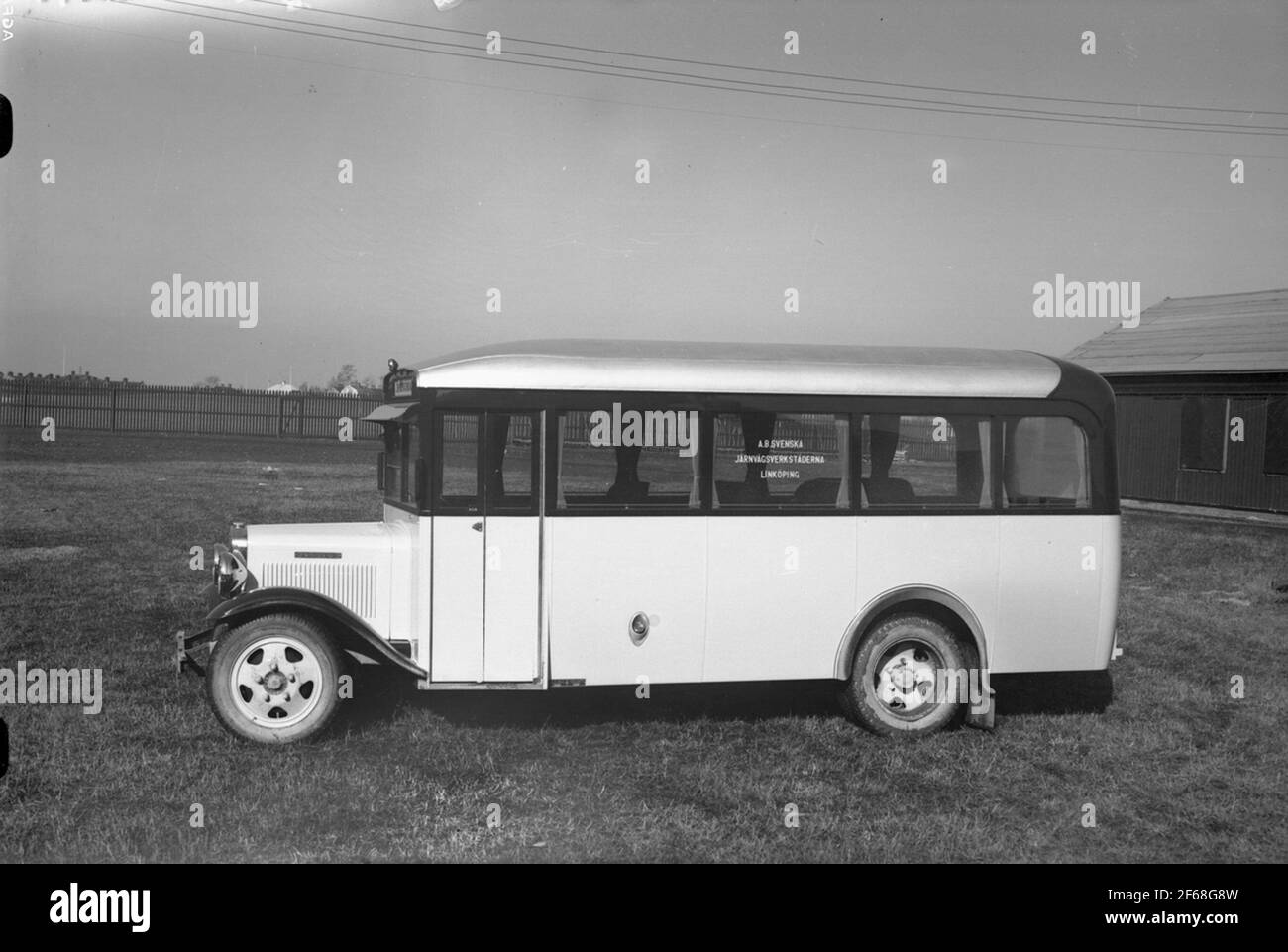 ASJ's demonstration bus, Volvo. The body manufactured by the limited ...
