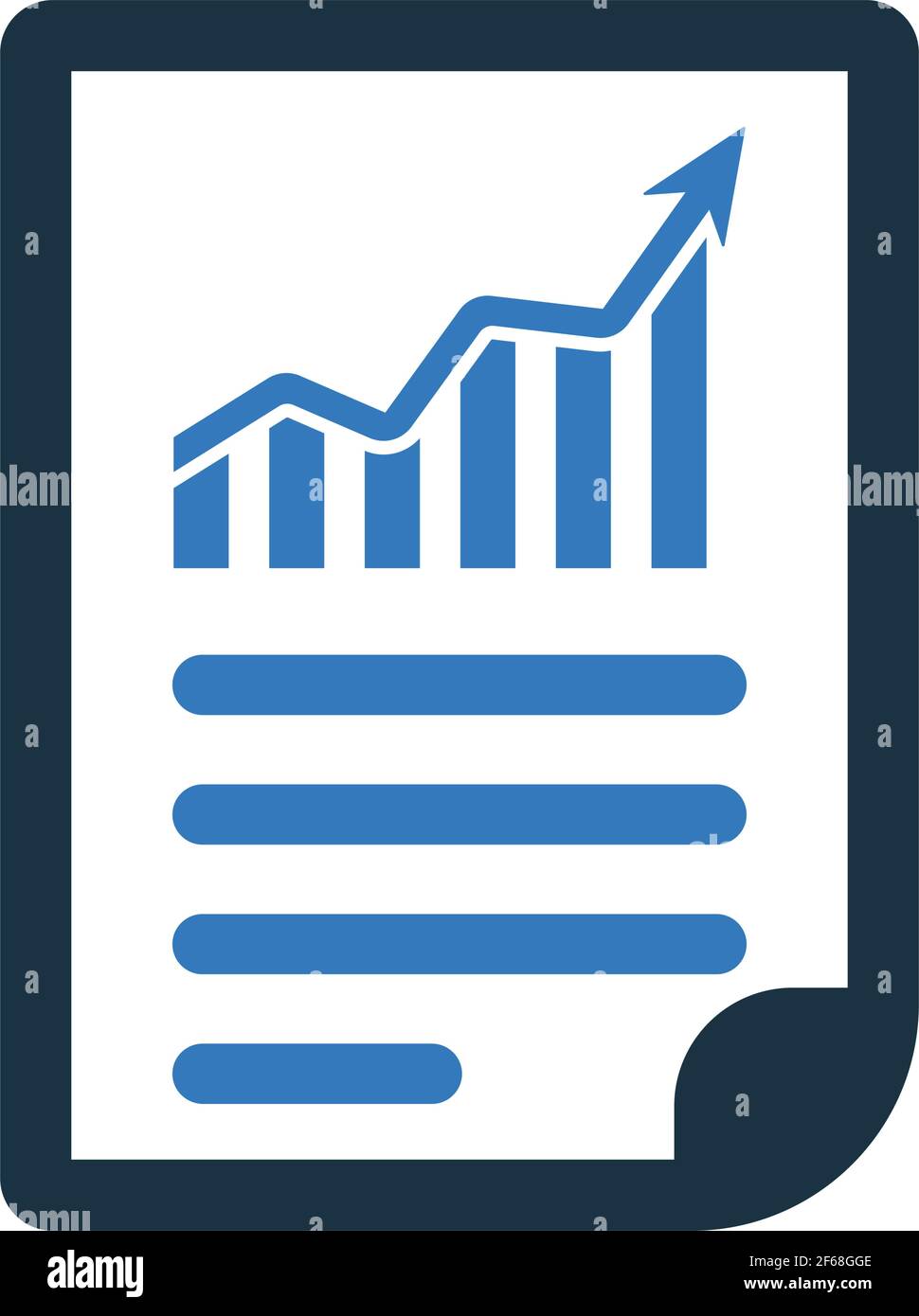 Graph, chart, statistics, Report icon is use in designing and ...