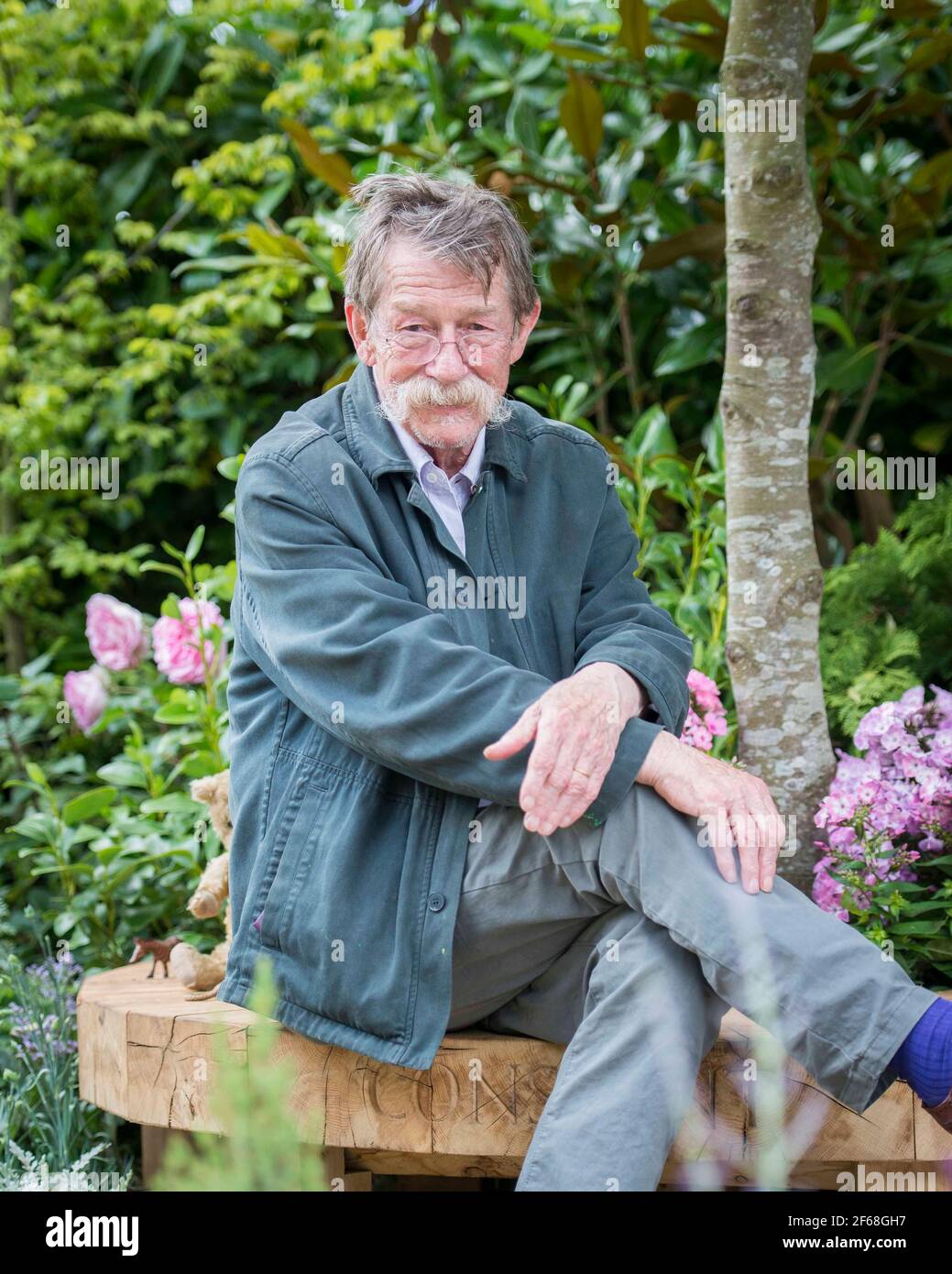 John Hurt attends Hampton Court Palace Flower Show 2014, at Hampton ...