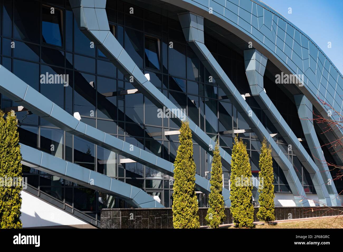 Facade of a ski resort hi-res stock photography and images - Alamy