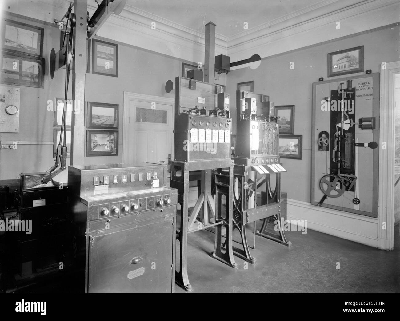 The switching room; Jvm Stock Photo - Alamy