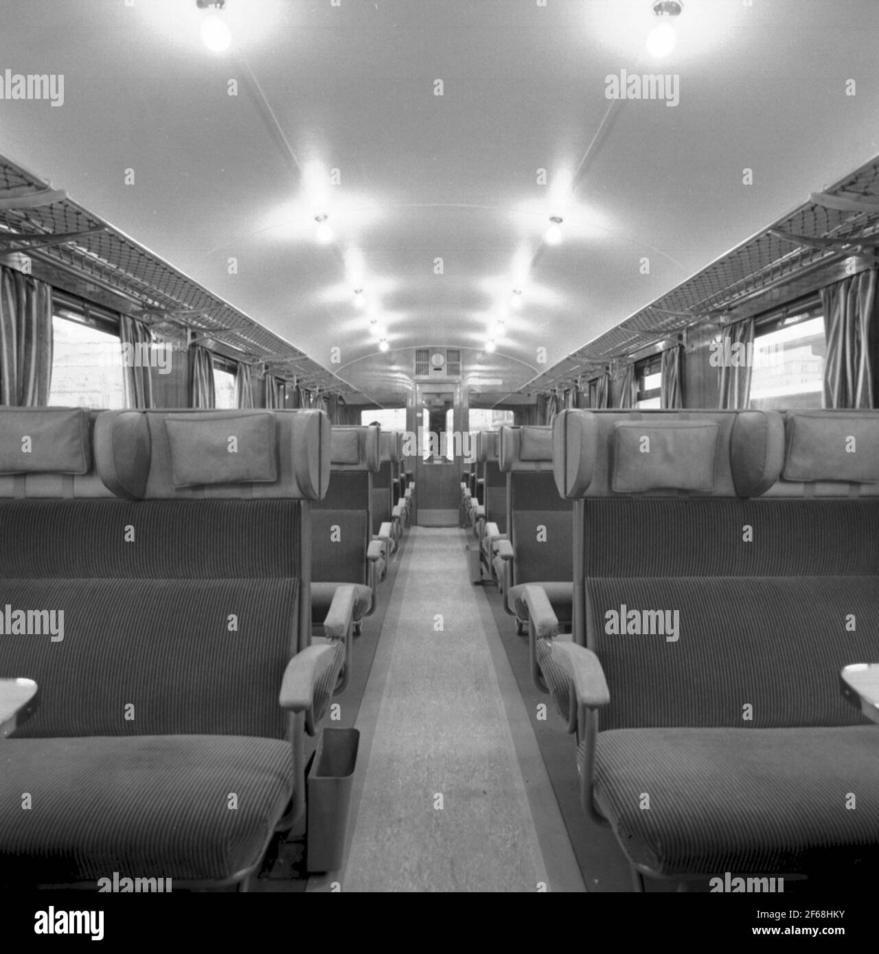 New furnishings in, state railways, SJ XOA5 trains Stock Photo - Alamy