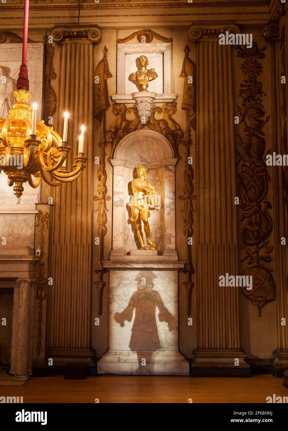 General view of the Cupola room , part of the King's State appartments ...