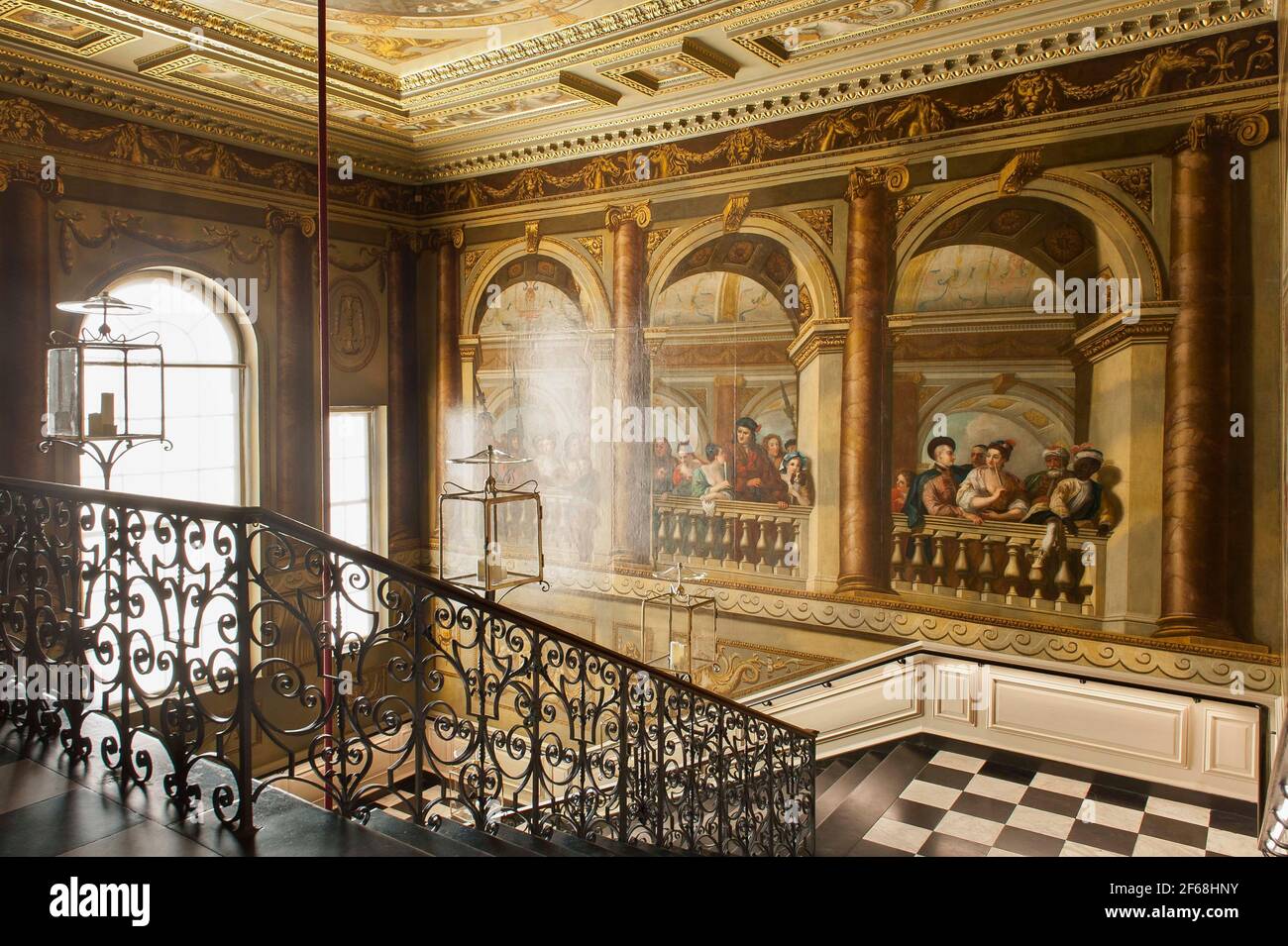 General view of the King's Staircase, part of the King's State ...