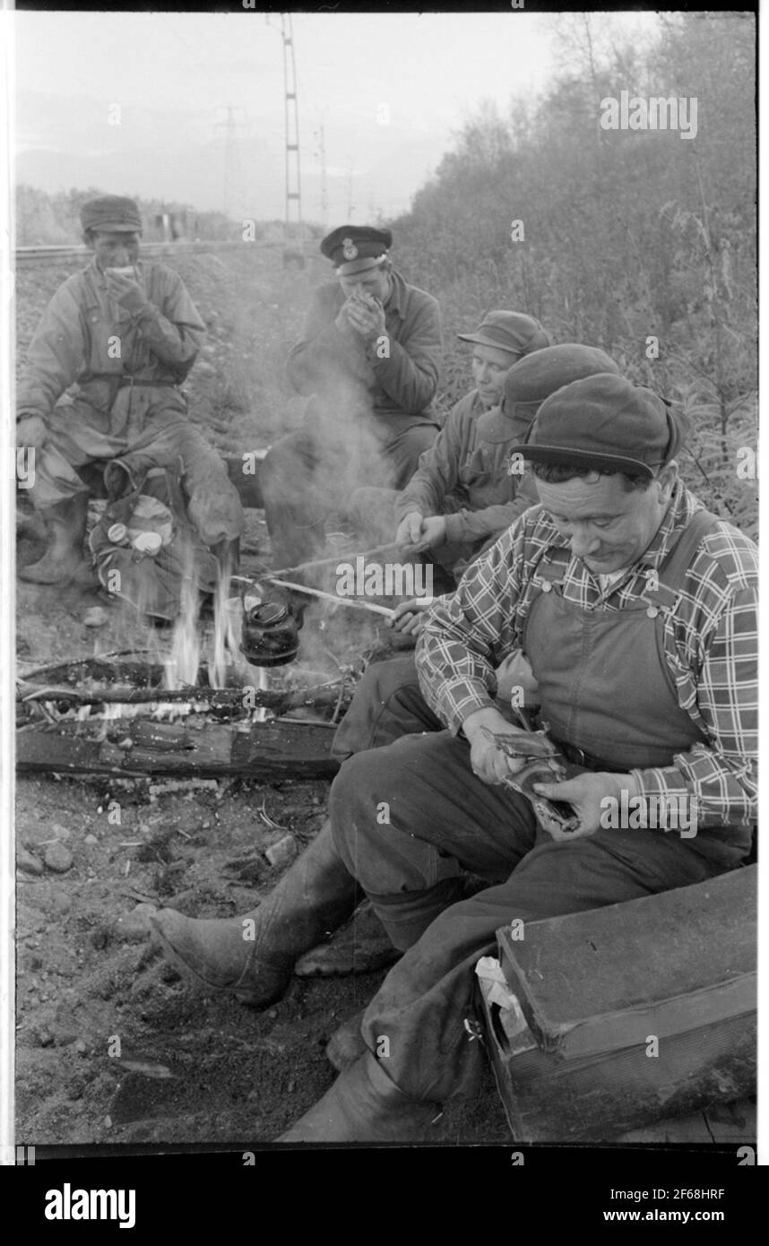 Path worker at matrast Stock Photo - Alamy