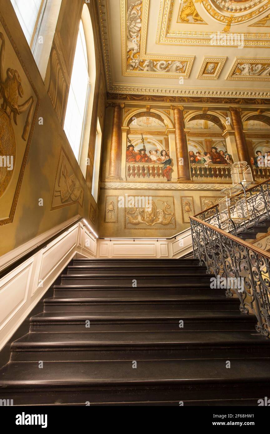 General view of the King's Staircase, part of the King's State ...
