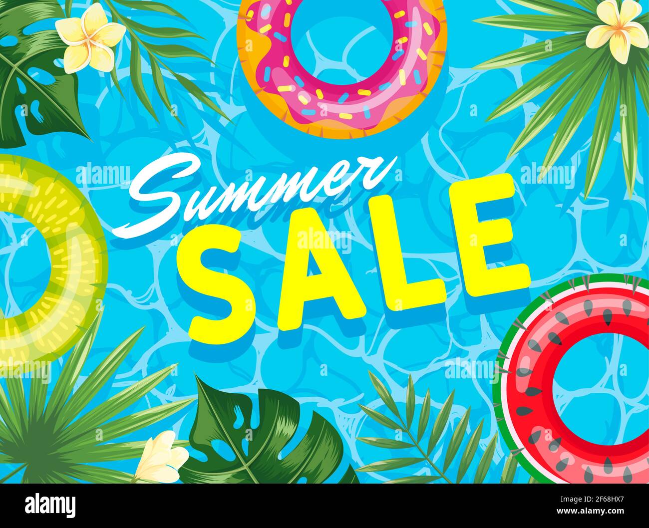 Top view colorful sale Stock Vector Images - Alamy