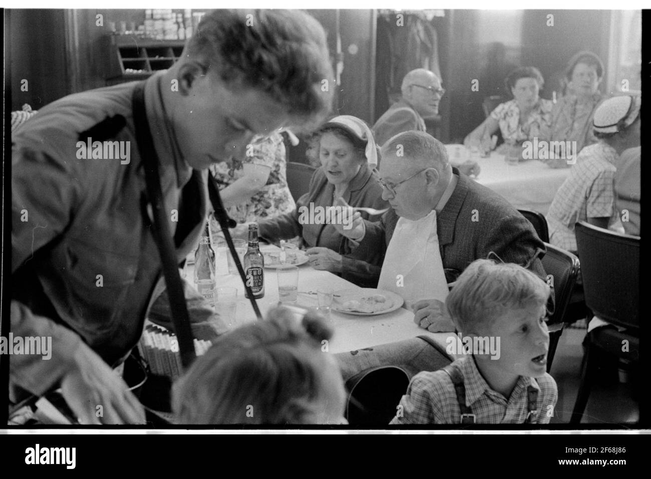 The ferry restaurant Stock Photo - Alamy