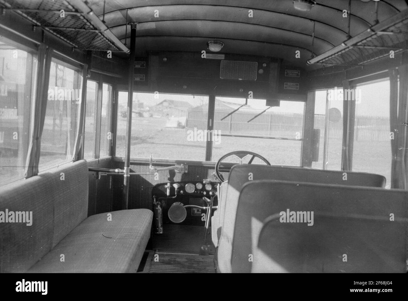 ASJ's demonstration bus, Volvo. The body manufactured by the limited ...