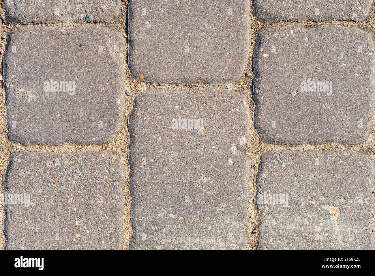 Paving slabs close up, texture of concrete paving stone, stone ...