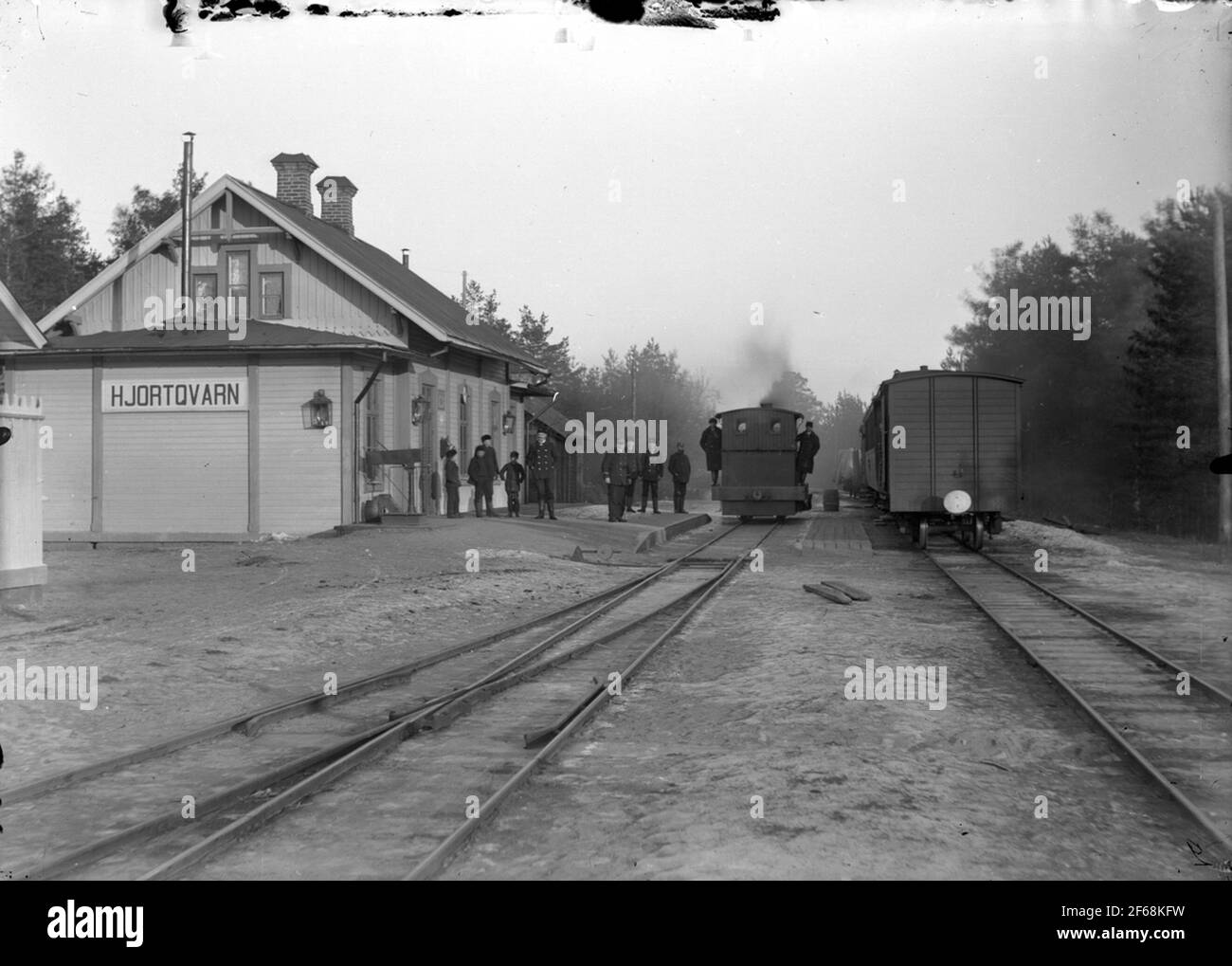 The station was built in 1874 and has later been built and modernized ...