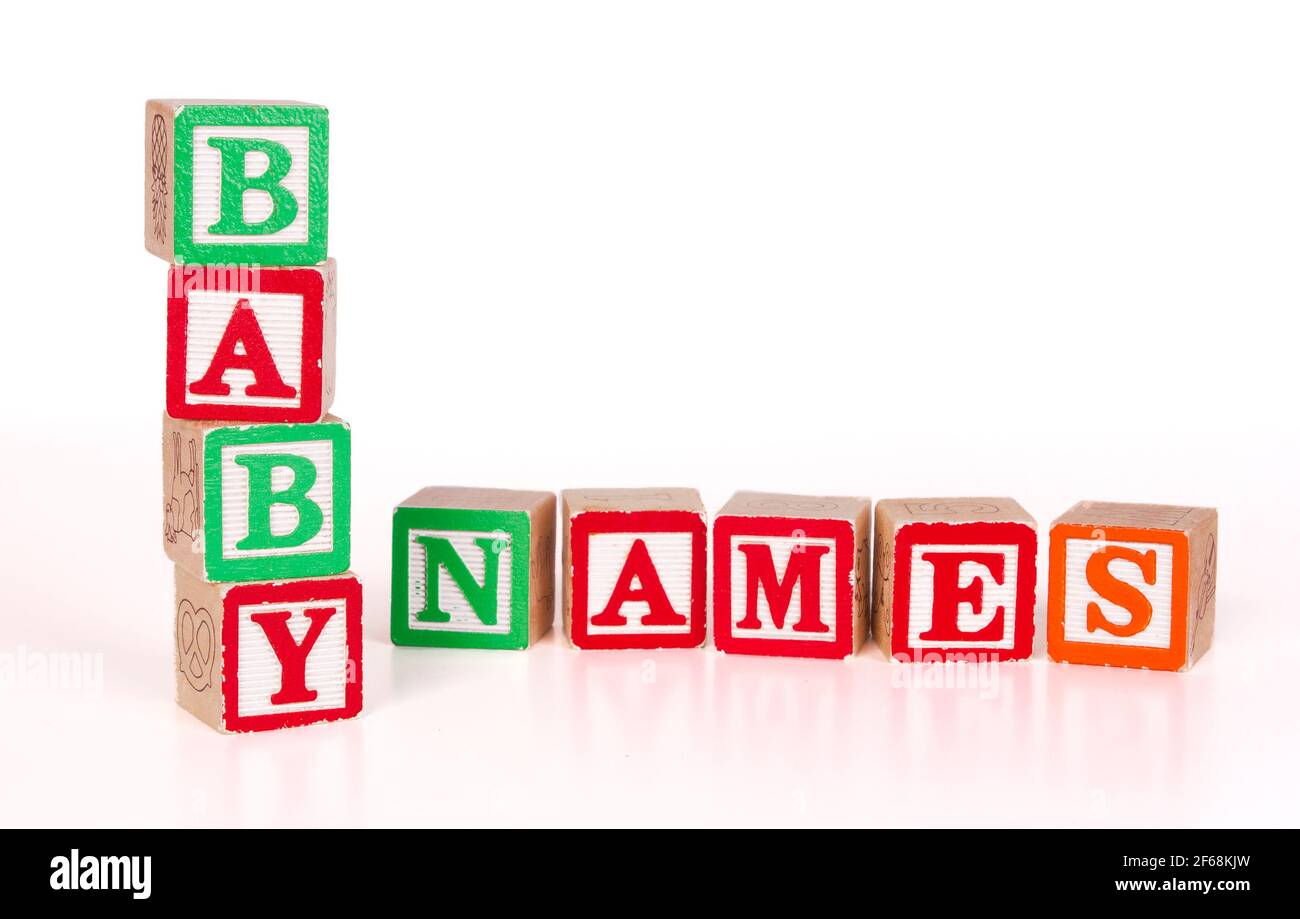 Spelling names hi-res stock photography and images - Alamy