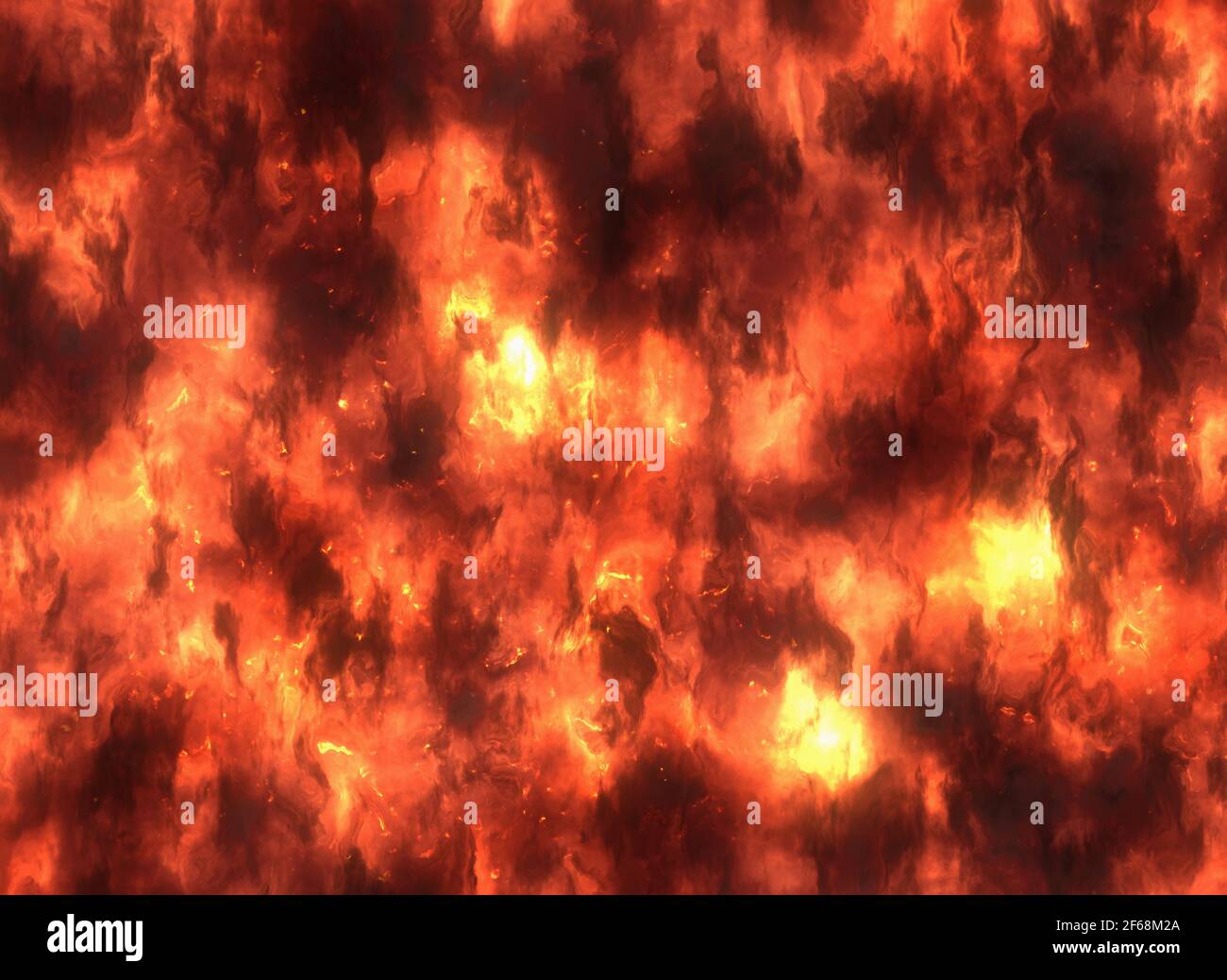 background of heat red fire flame with smoke Stock Photo - Alamy