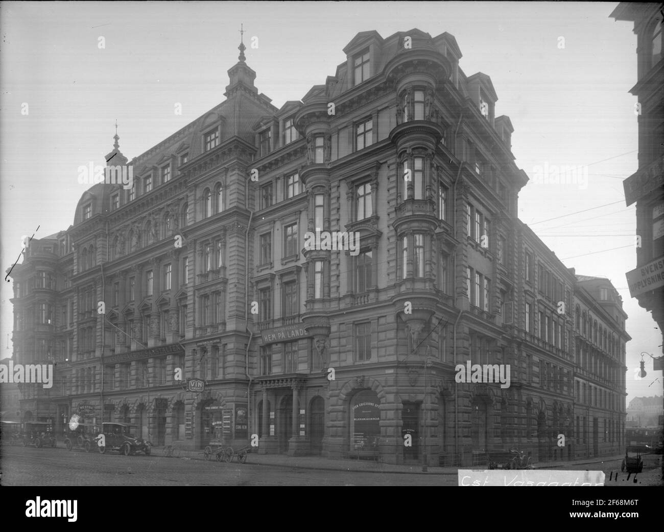 Stockholm central vasagatan Black and White Stock Photos & Images - Alamy