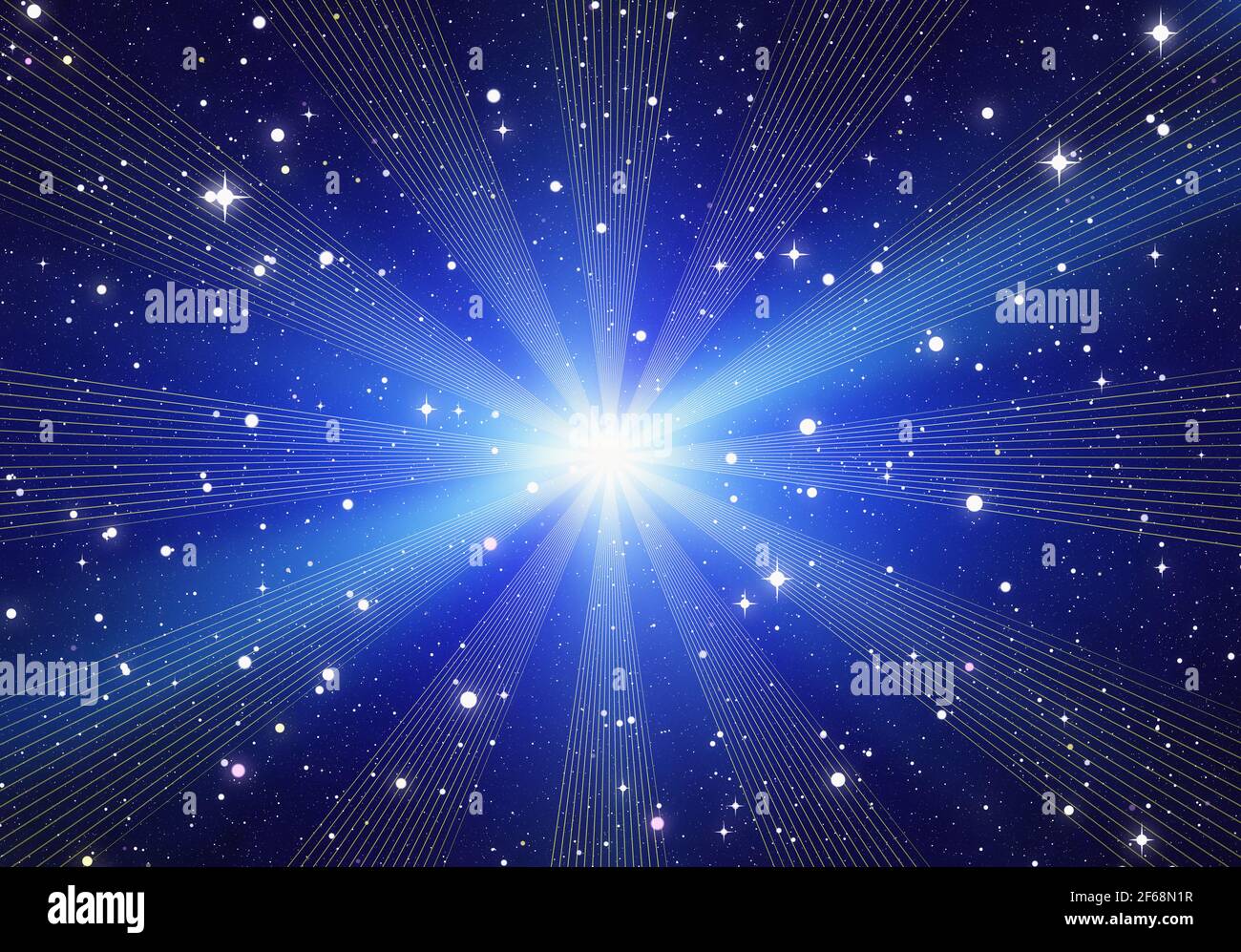 beautiful space view of stars lights Stock Photo - Alamy