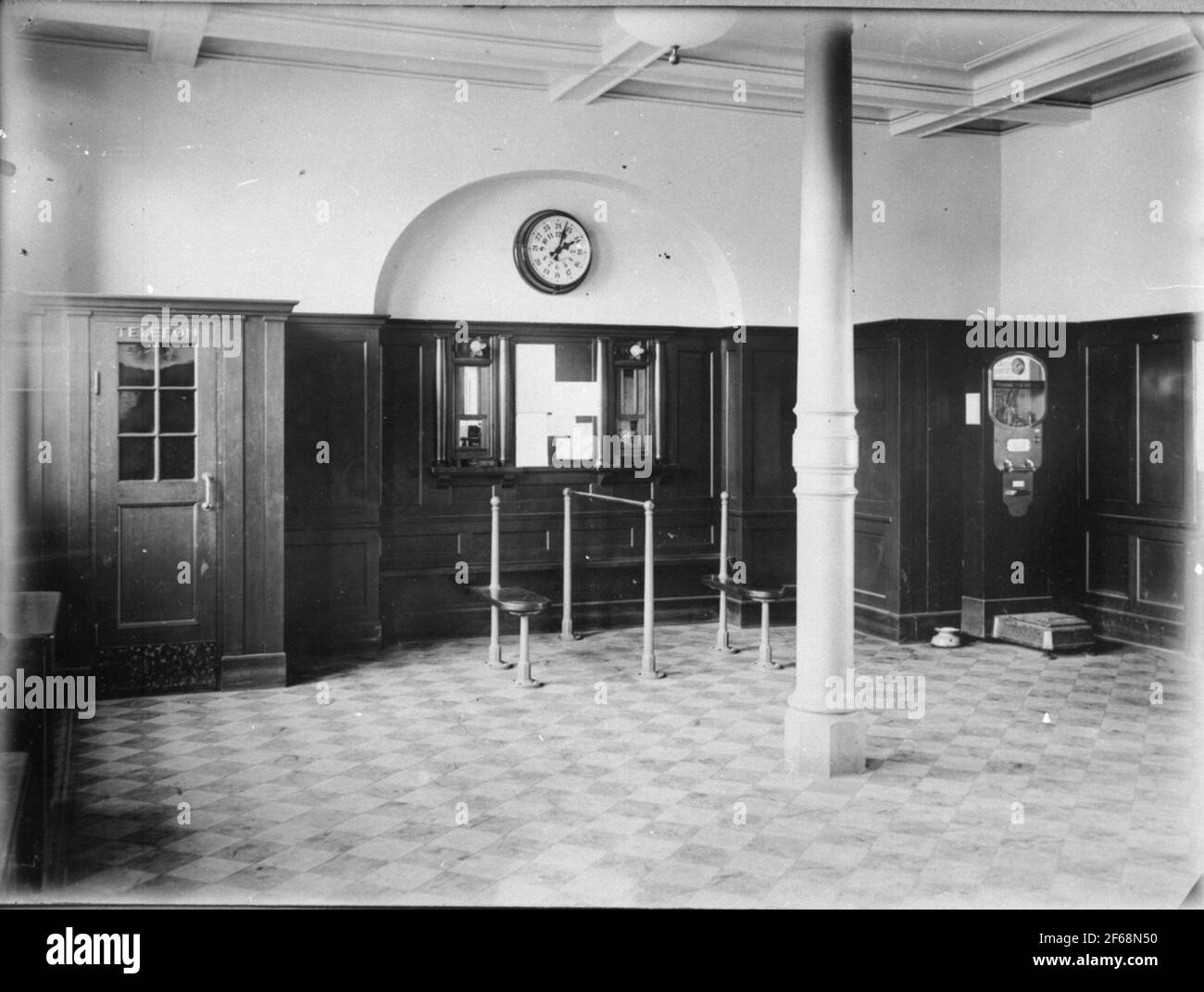 The station was opened in 1885. Stationhouse and the bucket has been ...