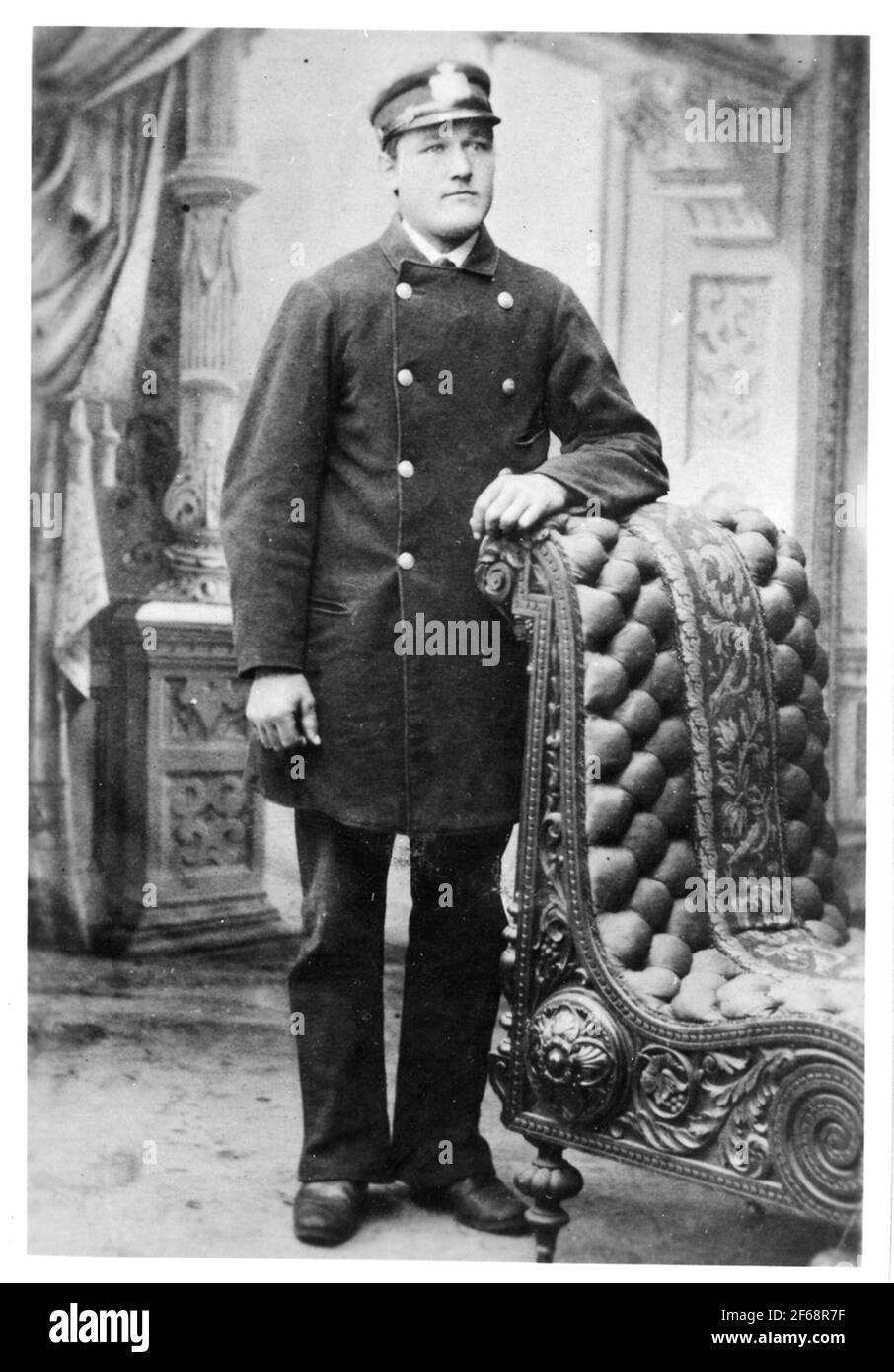 First station Karl Ludvig Levin Karlsson Stock Photo - Alamy