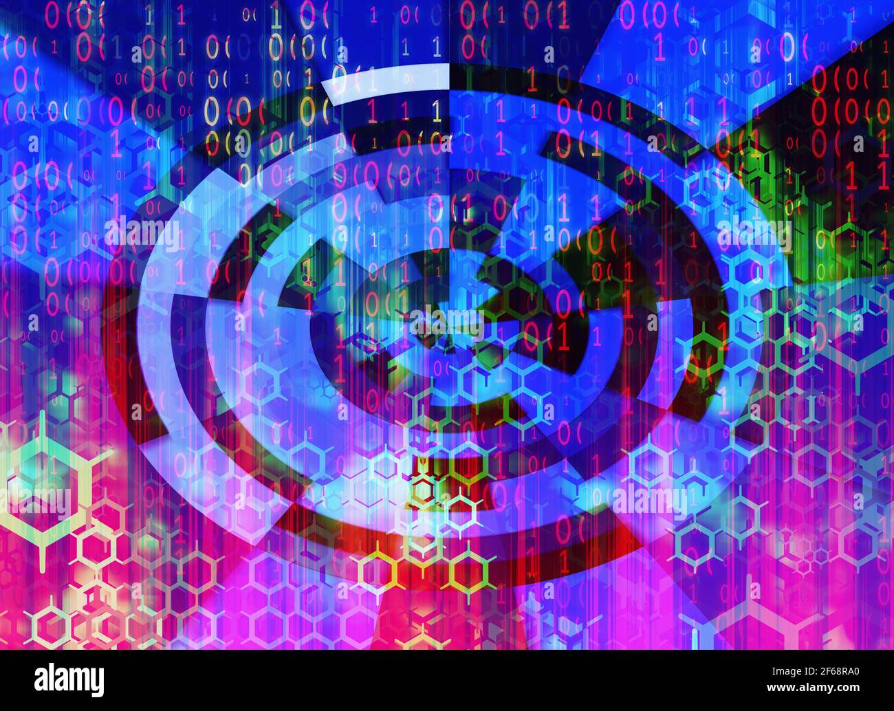 Abstract futuristic background. Modern technology theme Stock Photo - Alamy