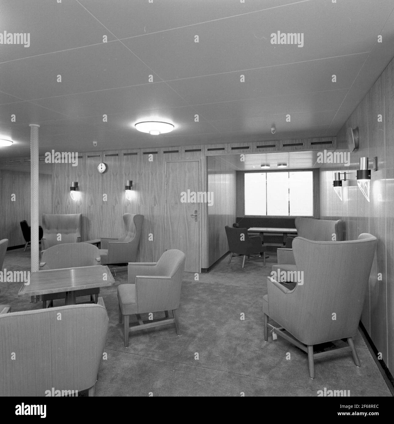The train ferry "Trelleborg". Interiors Stock Photo - Alamy