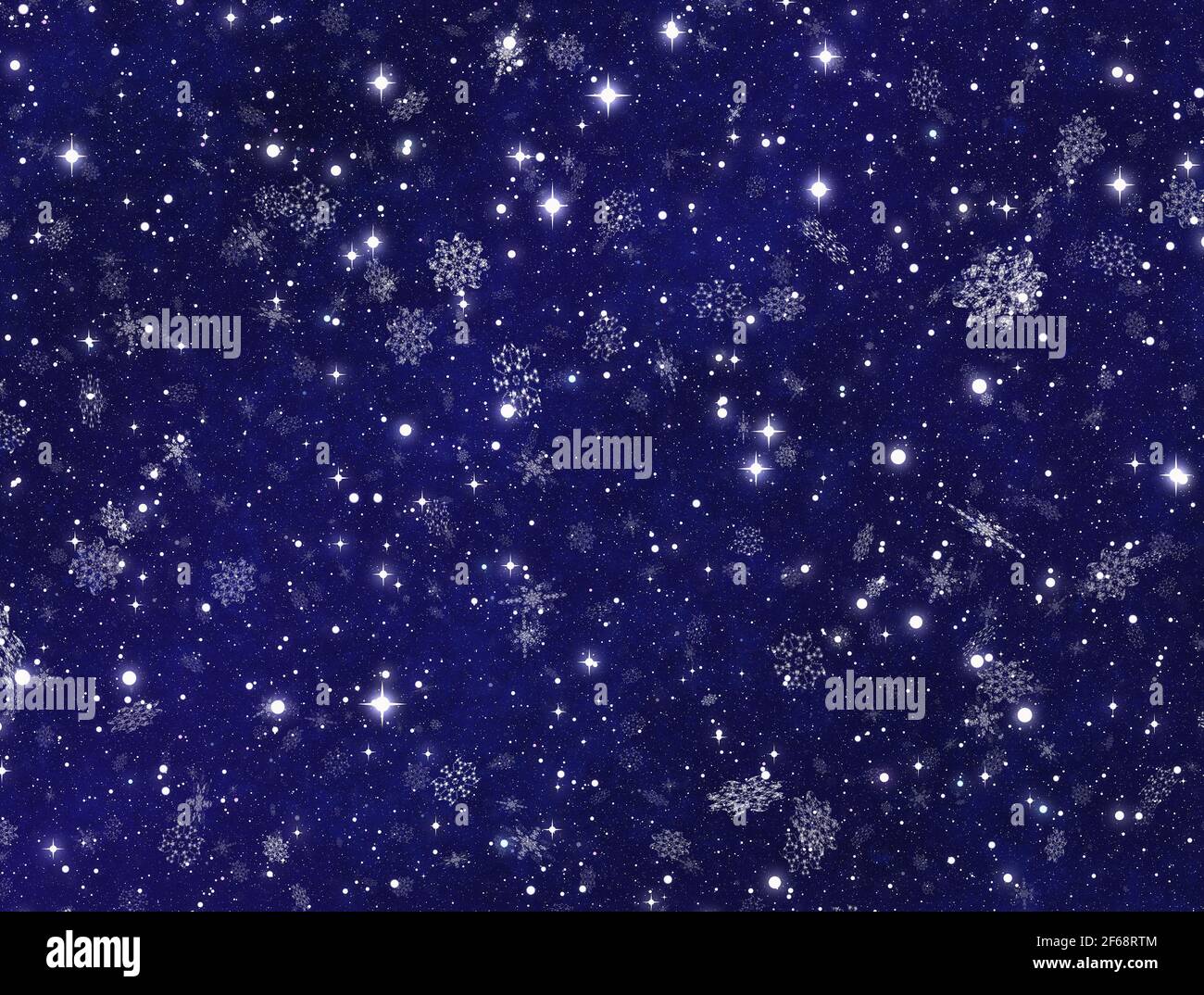 snowfall and stars background of evening time. Motion blur effect Stock ...