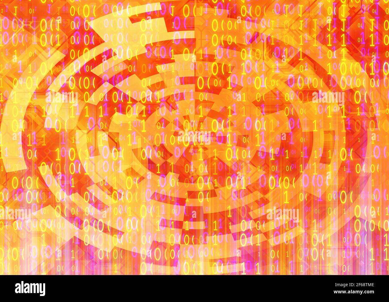 futuristic abstract warm modern tech background Stock Photo - Alamy