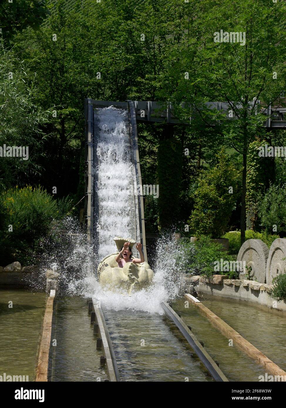 Adventure Park Tripsdrill near Cleebronn in the Zabergäu: Rafting ...