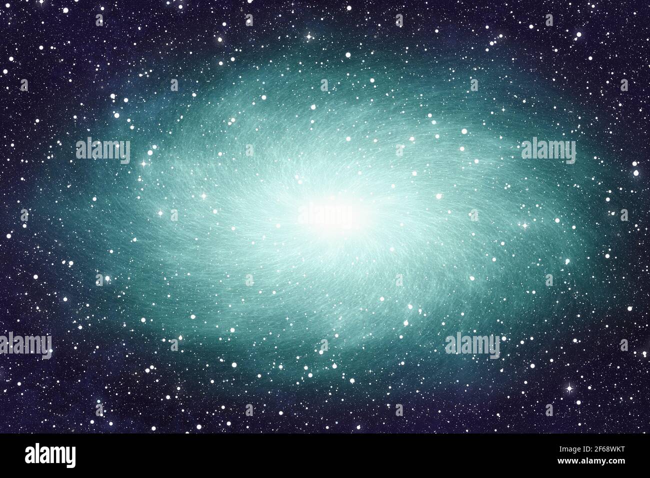 light galaxy on a space stars background Stock Photo - Alamy