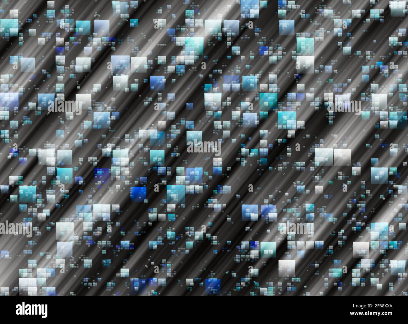 abstract surreal background of light windows in evening time Stock ...