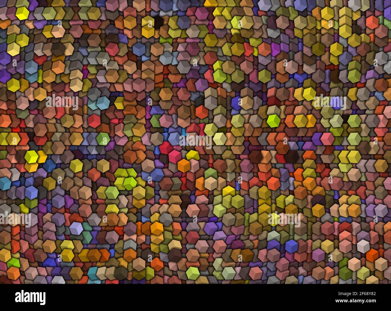 pattern from many colors cubes Stock Photo - Alamy
