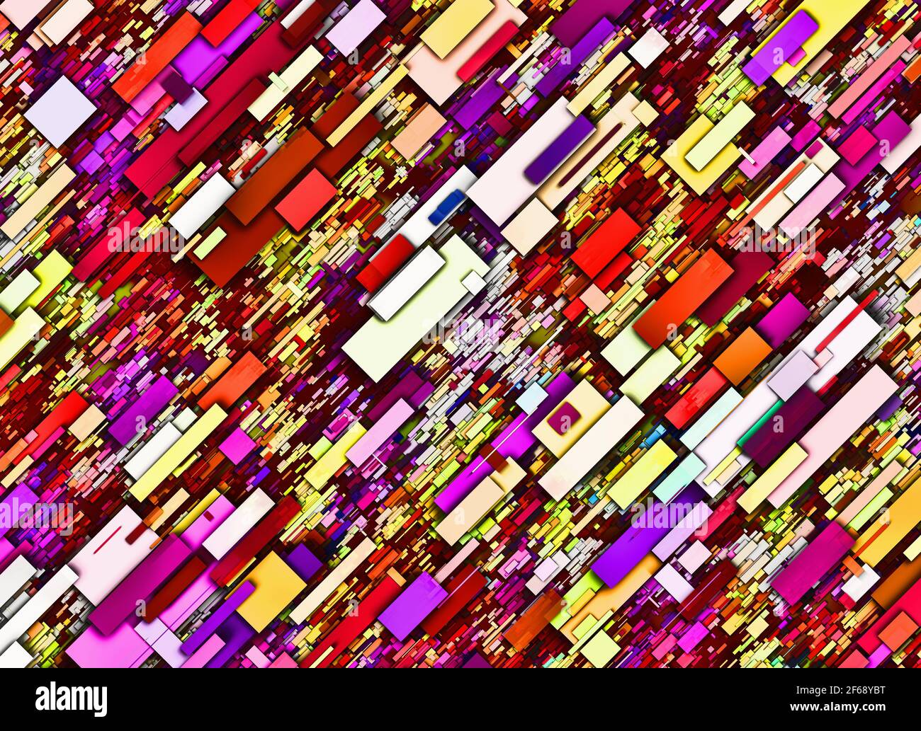 abstract modern background from bright multicolored rectangles Stock ...