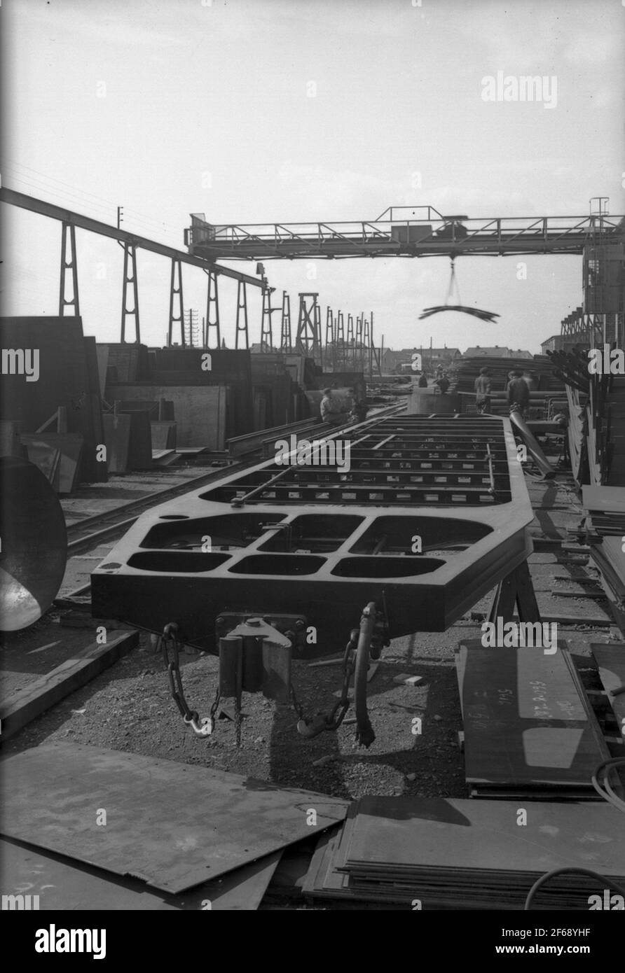 Welded undercarriage for NKLJ Stock Photo - Alamy