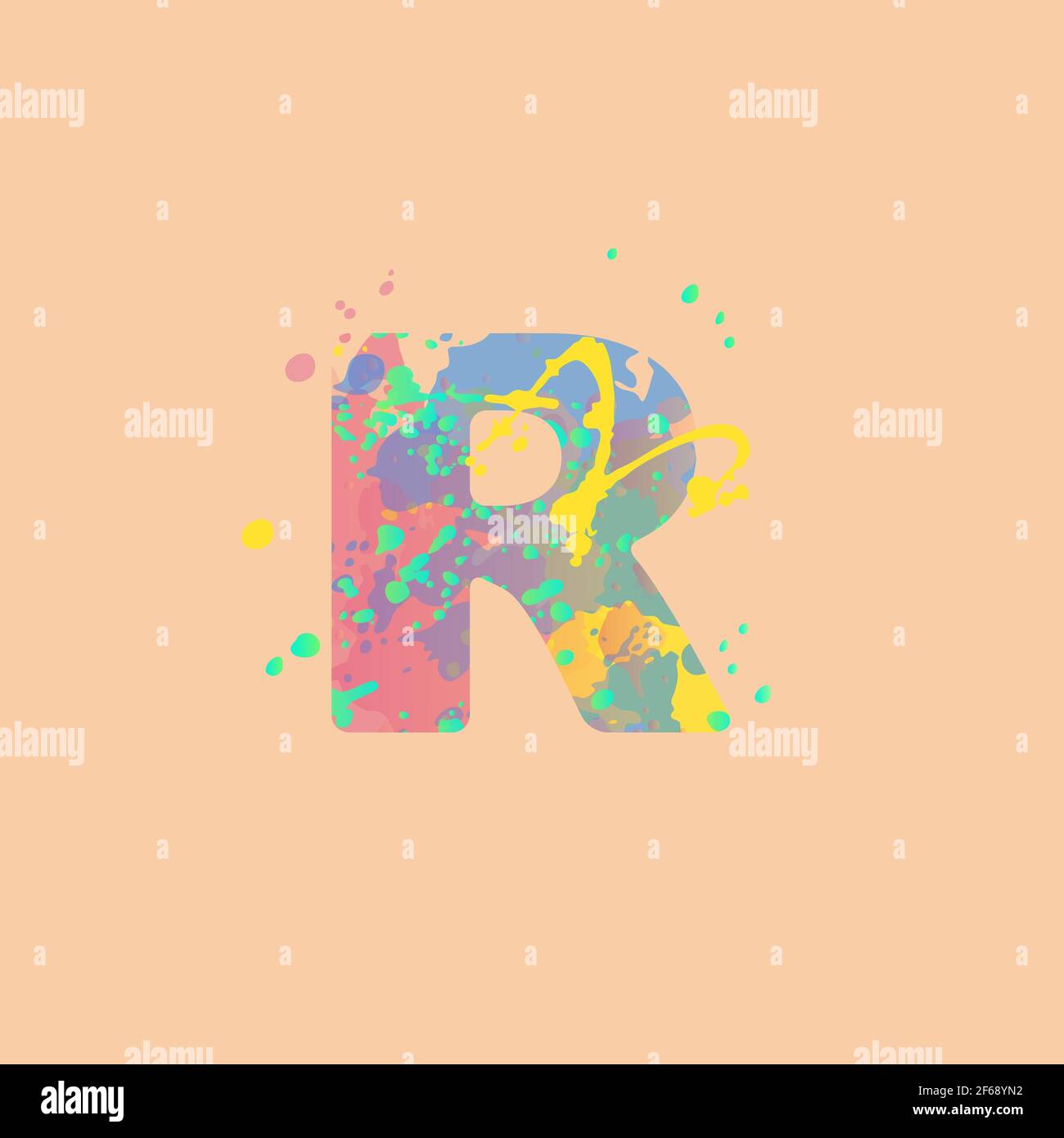 R pink Stock Vector Images - Alamy