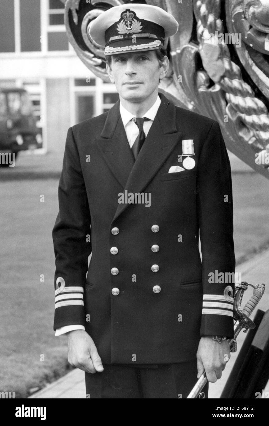 COLIN HAMILTON THE SHIPS CAPTAIN OF HMS JUPITER WHO IS FACING COURT ...