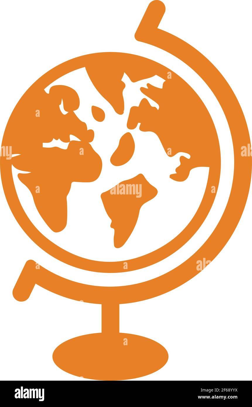 Earth, world map, table globe icon. Beautiful design and fully editable ...
