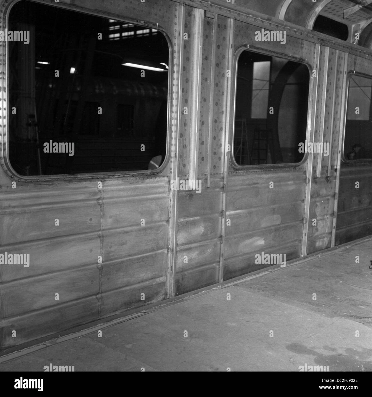 Steel frame, YB07Å. Andersson, machine agency, MBR Stock Photo - Alamy