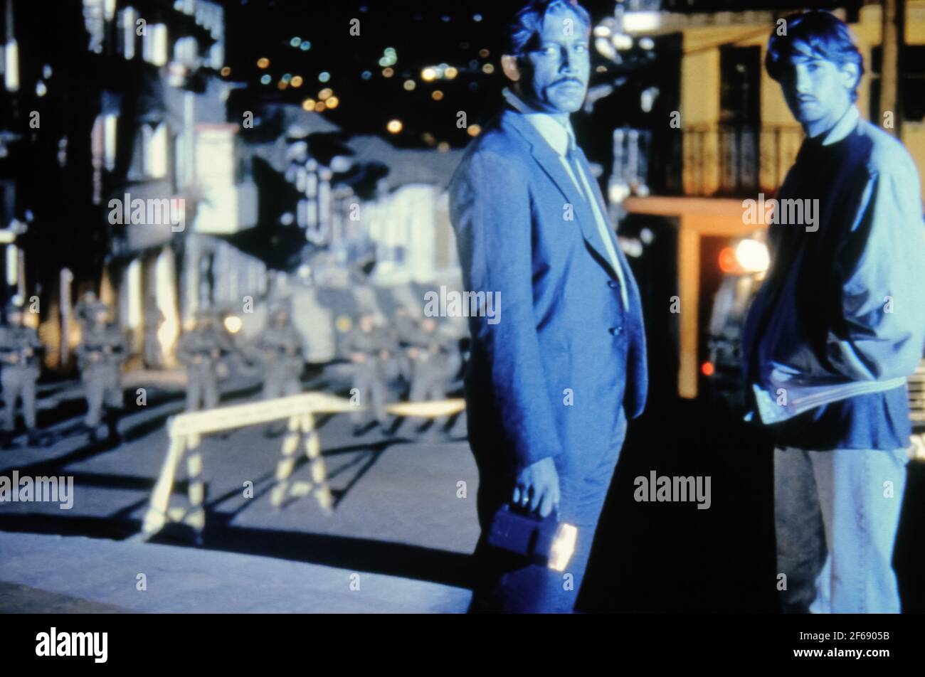 Javier Bardem, Juan Diego Botto, "The Dancer Upstairs" (2003). Photo ...