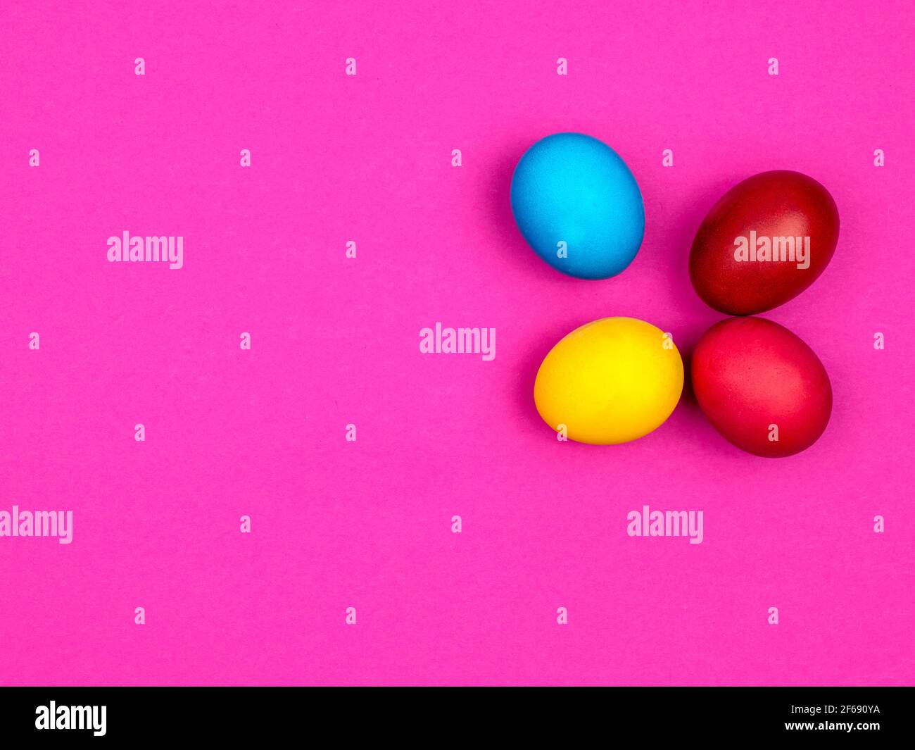 Bright pink egg hi-res stock photography and images - Alamy