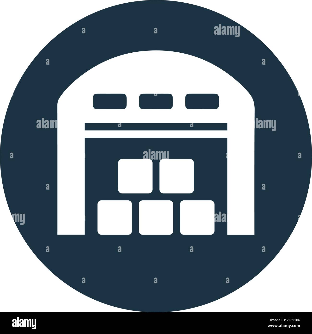 Storage, warehouse icon - Perfect use for print media, web, stock ...